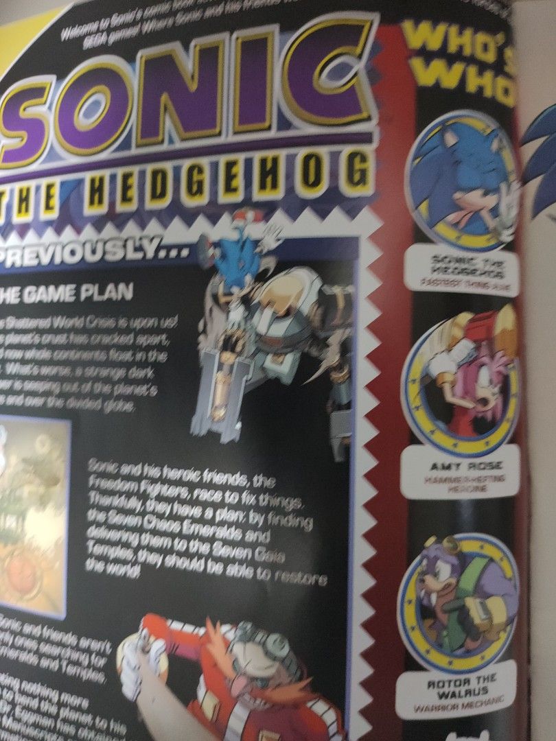Sonic the hedgehog Comics issue 260 - 262, Hobbies & Toys, Books ...