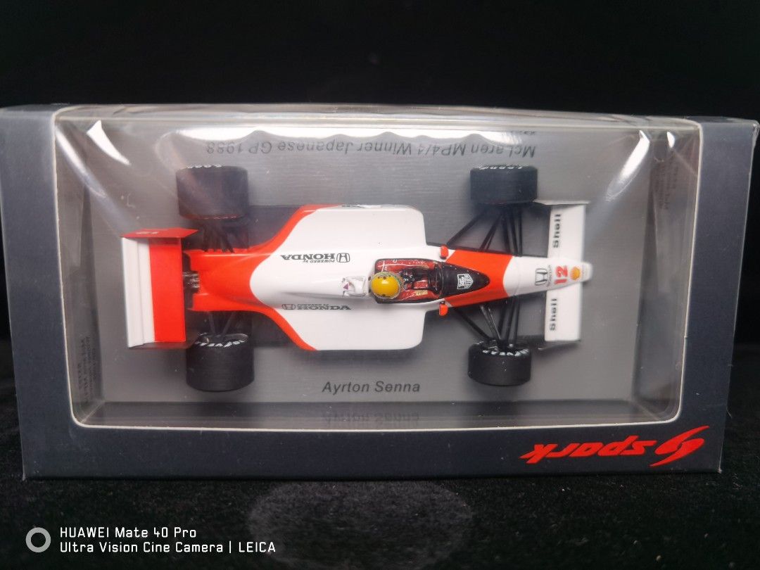 Spark F1 ~ S5397 - 1:43 MCLAREN MP4/4 NO.12 WINNER JAPANESE GP 1988 AYRTON SENNA, 興趣及遊戲, 玩具 & 遊戲 ...