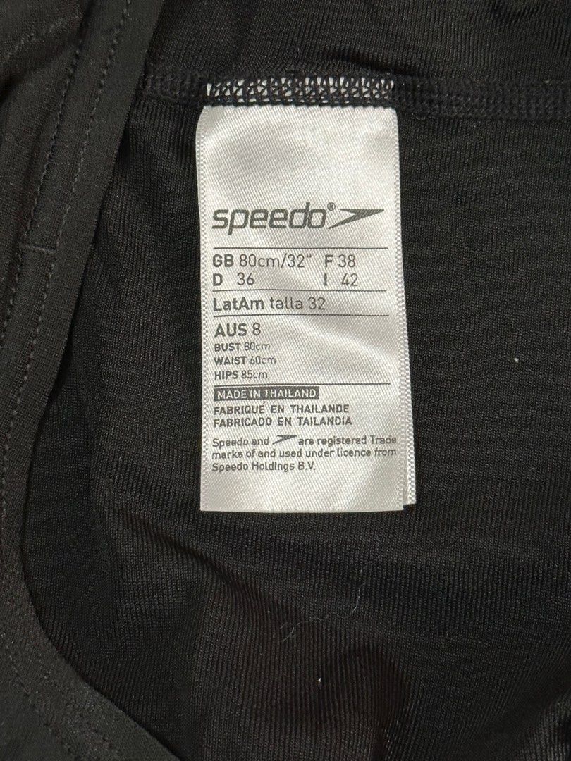 SPEEDO GIRLS ENDURANCE+ MEDALIST SWIMMING SUIT (BLACK) on Carousell