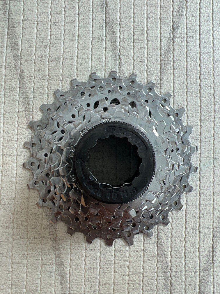 SRAM 10 Speed Cassette PG 10-26, Sports Equipment, Bicycles & Parts ...