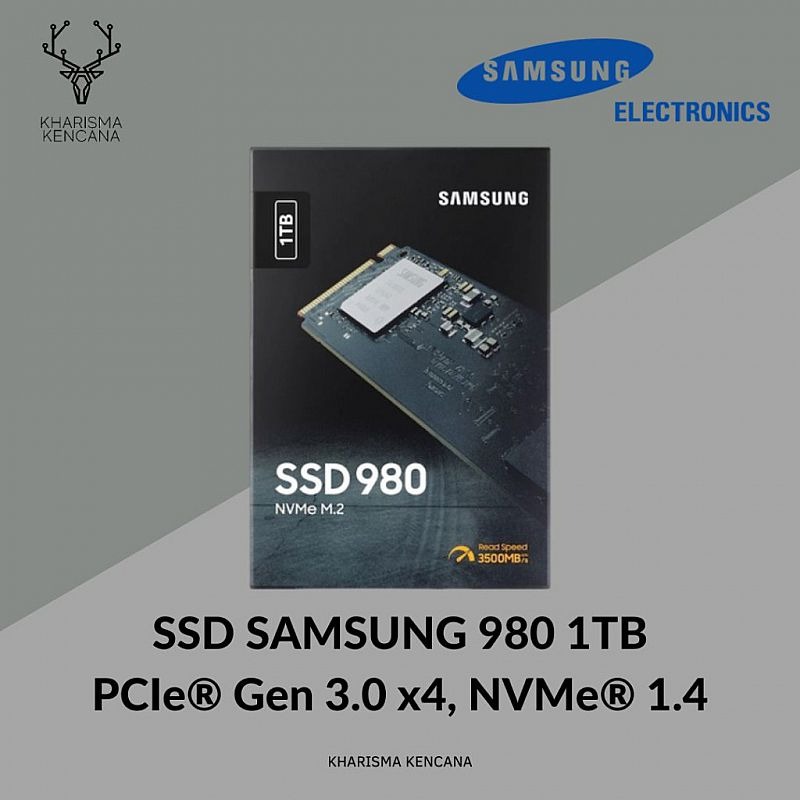 SSD Samsung 980 500TB PCIe Gen 3.0 x 4 NvMe, Computers & Tech, Parts ...