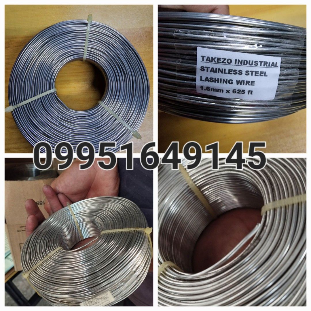 Stainless Lashing Wire, Commercial & Industrial, Industrial Equipment ...