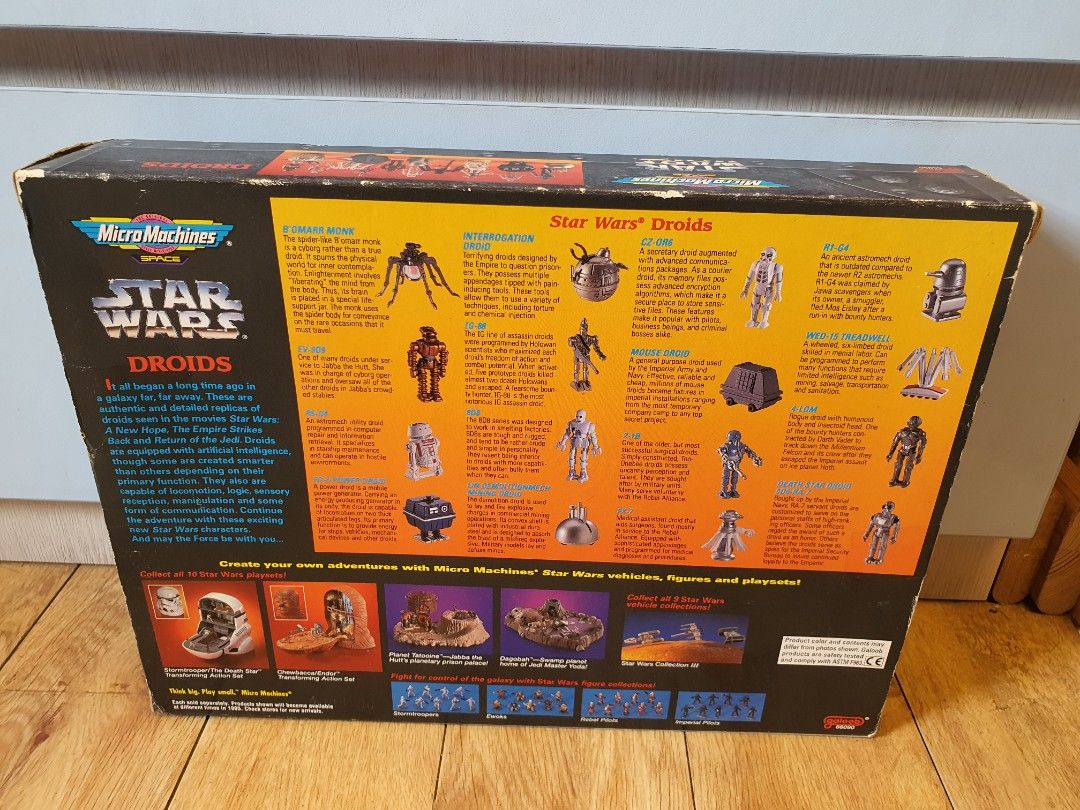 Star Wars Micro Machine Droids set, Hobbies & Toys, Toys & Games on ...