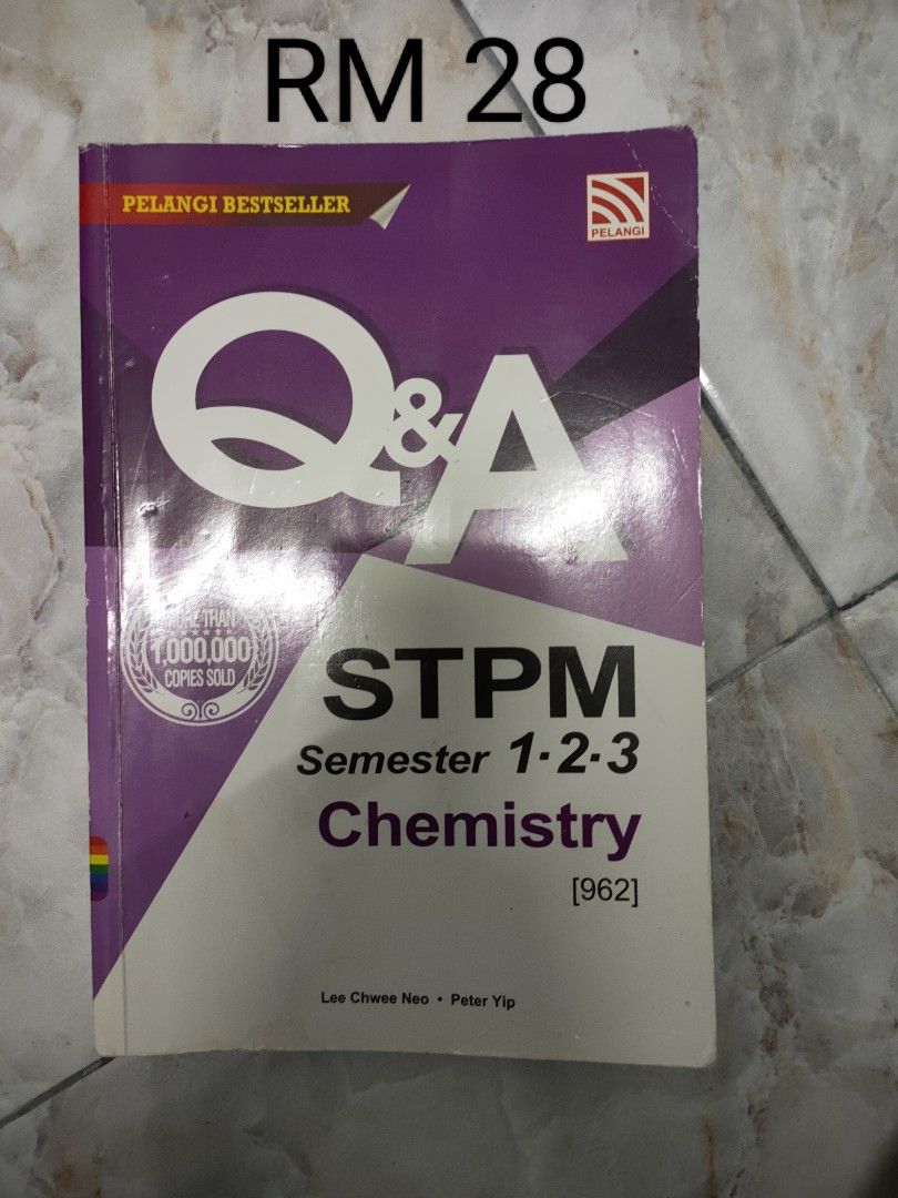 STPM CHEMISTRY Sem 1-3, Hobbies & Toys, Books & Magazines, Textbooks on ...