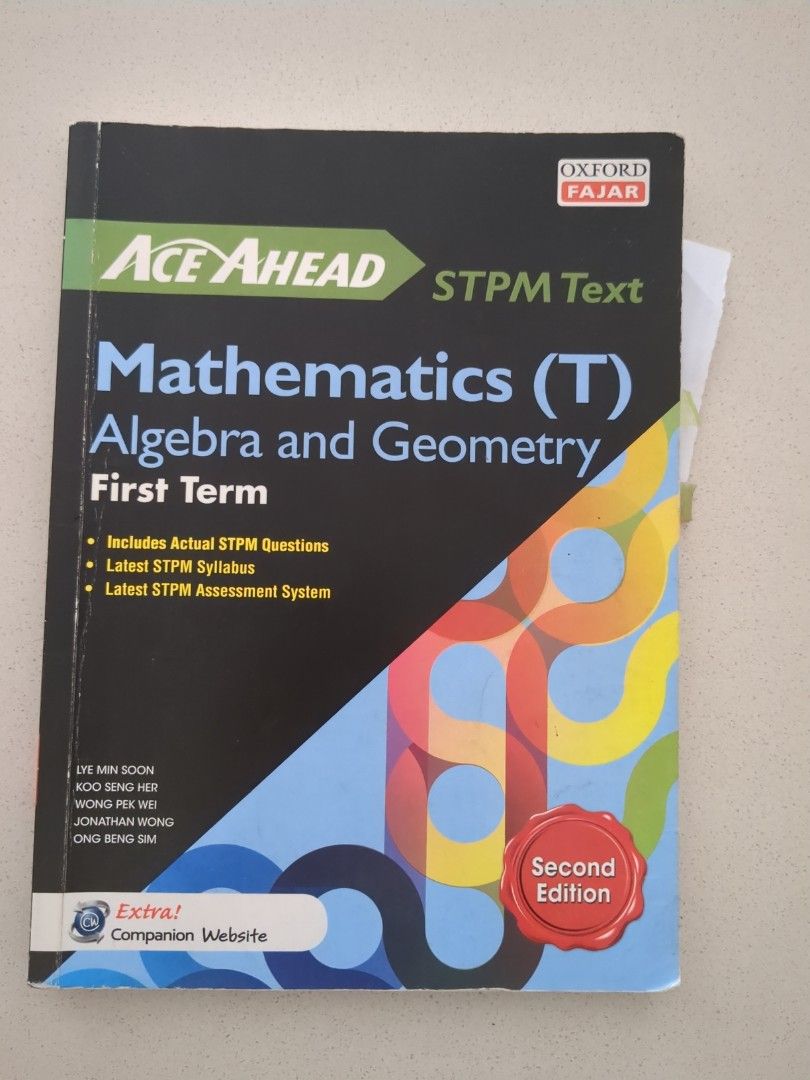 STPM math t sem1, Hobbies & Toys, Books & Magazines, Textbooks on Carousell