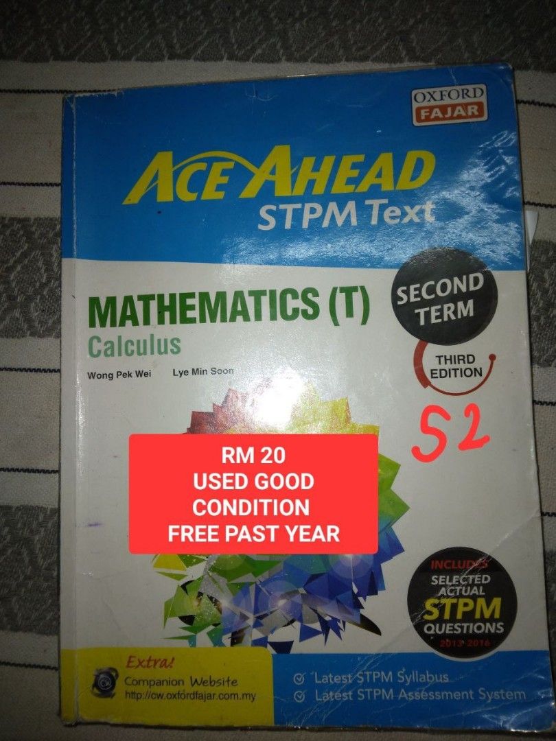 STPM MATHEMATICS T SEM 1 , 2 AND 3, Hobbies & Toys, Books & Magazines ...