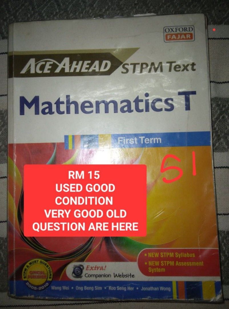 STPM MATHEMATICS T SEM 1 , 2 AND 3, Hobbies & Toys, Books & Magazines ...