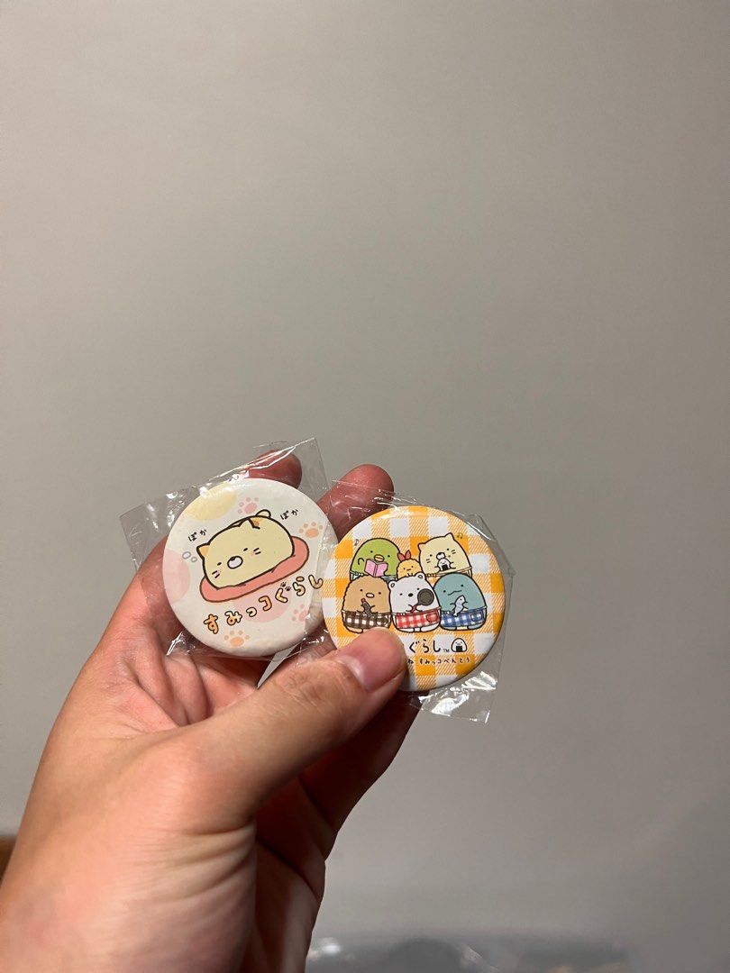 Sumikko Keychains and Badges, Hobbies & Toys, Toys & Games on Carousell