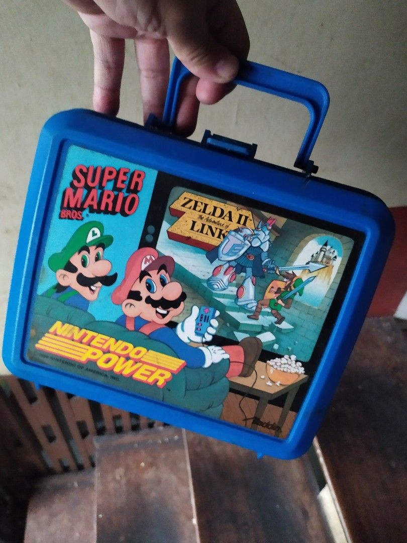 Super mario bros lunch box vintage, Hobbies & Toys, Toys & Games on ...