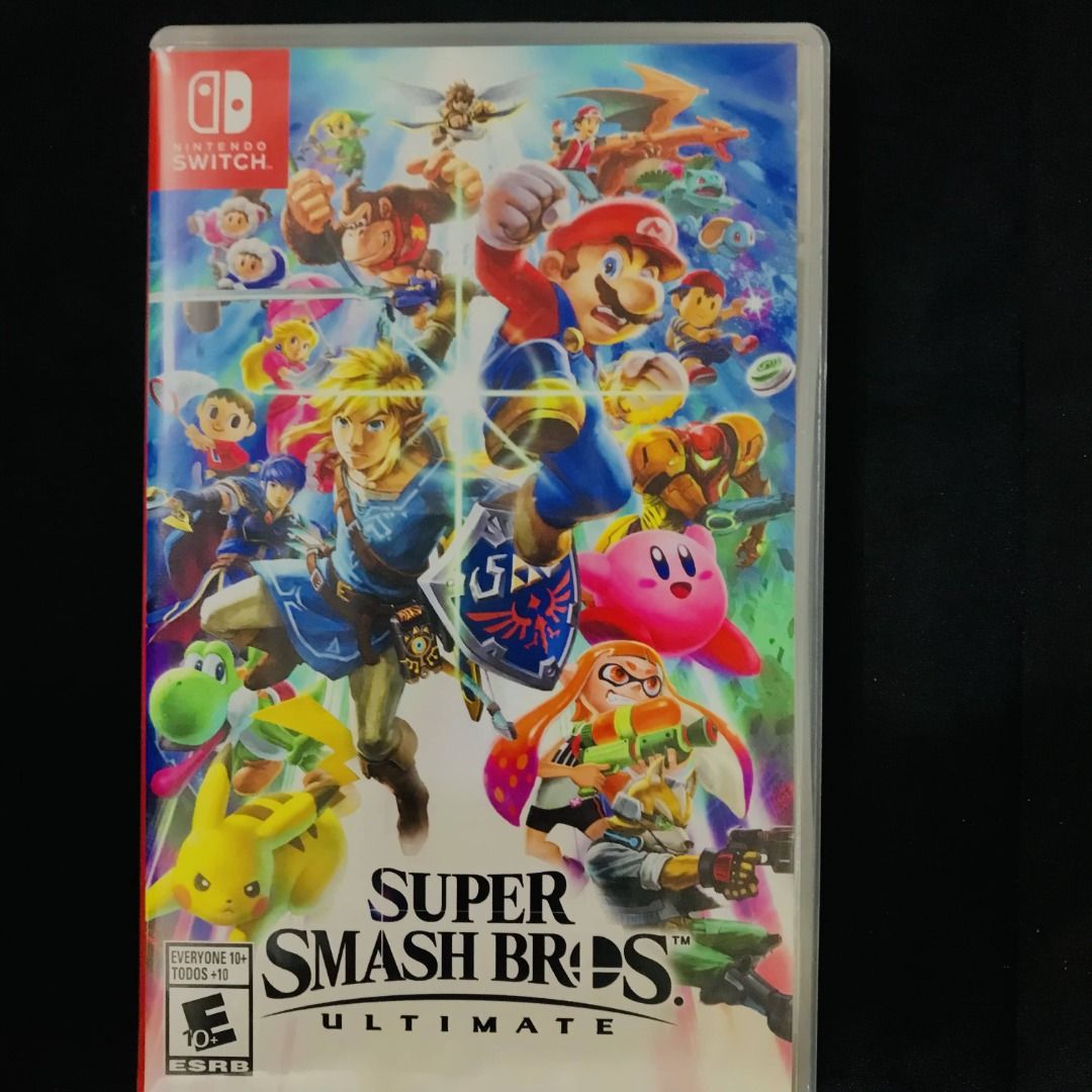 Super Smash Bros. Ultimate Video Game Nintendo Switch on Carousell