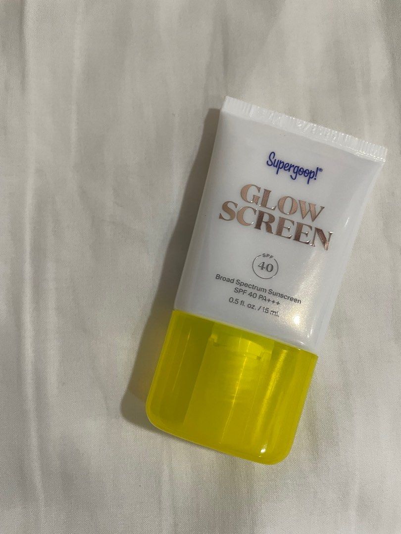 Supergoop Glow Screen 15 mL, Beauty & Personal Care, Face, Face Care on ...