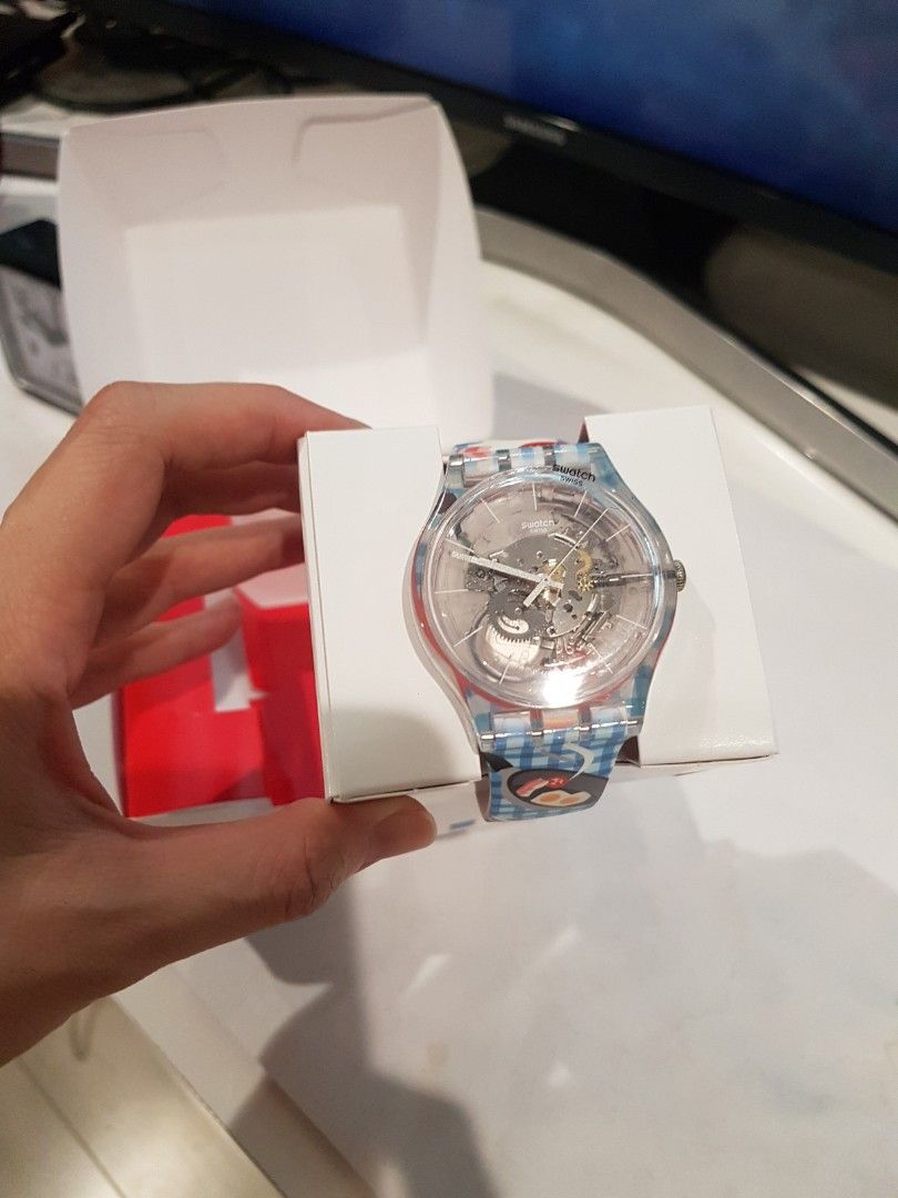 Swatch limited edition drive thru breakfast watch from Biel, Women's ...