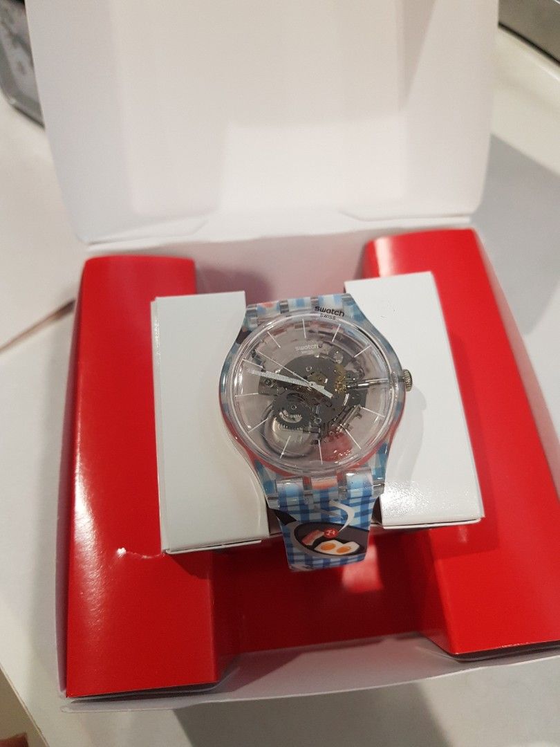 Swatch limited edition drive thru breakfast watch from Biel, Women's ...