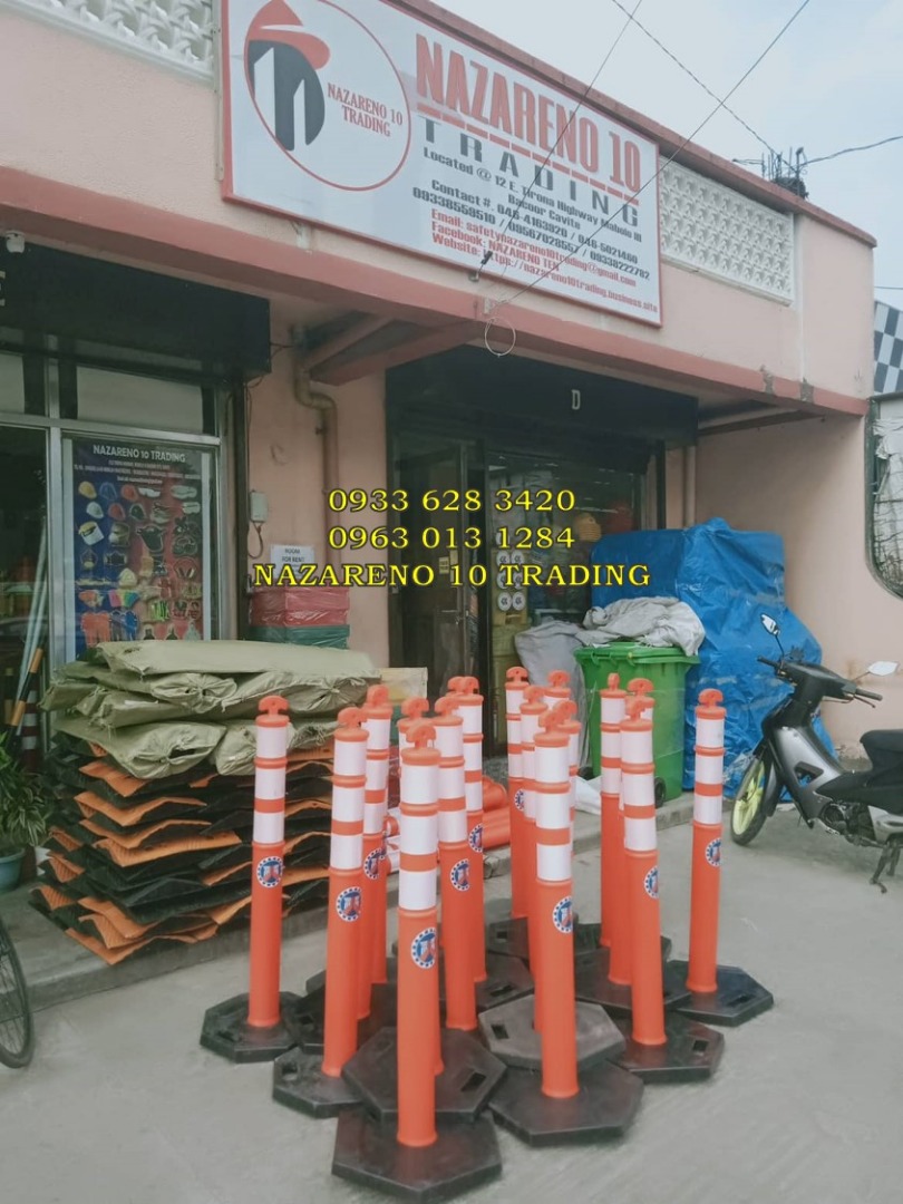 T - Bollard Post With Reflector / Safety Barrier Post on Carousell