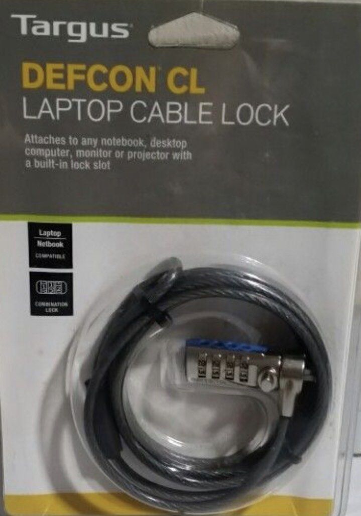 Targus Laptop Cable Lock, Computers & Tech, Parts & Accessories, Other ...