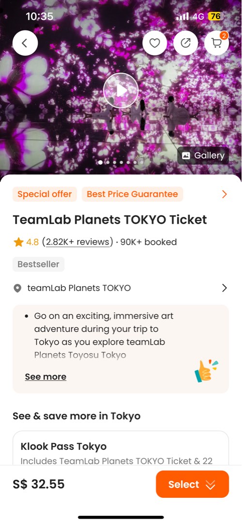 TeamLab Planets Tokyo Ticket , Tickets & Vouchers, Flights & Overseas ...