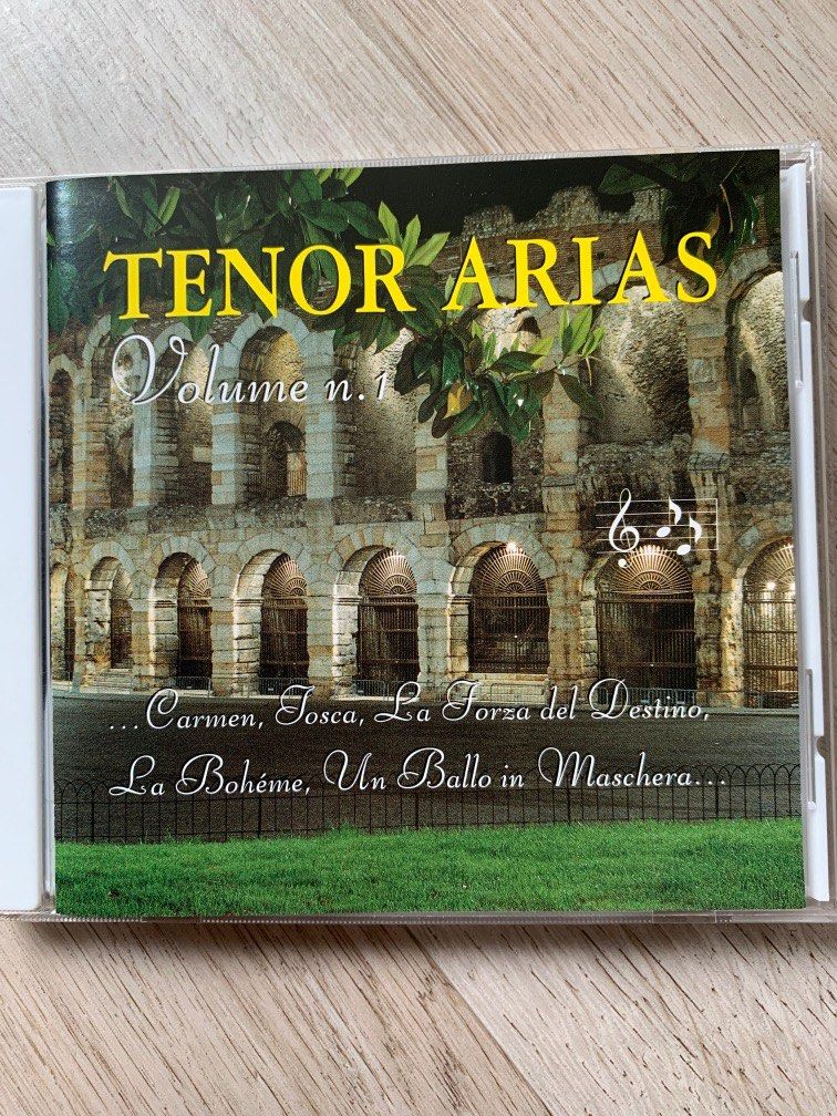 Tenor Arias Volume 1, Hobbies & Toys, Music & Media, CDs & DVDs on ...