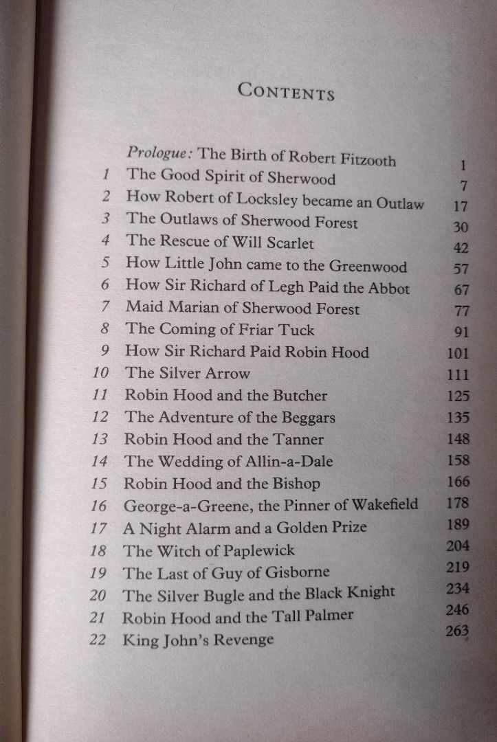 The Adventures Of Robin Hood By Roger Lancelyn Green, Hobbies & Toys ...