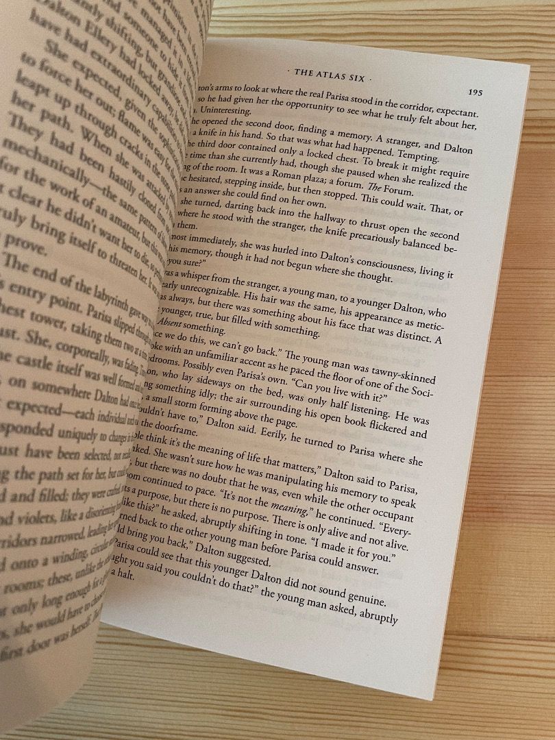 The Atlas Six by Olive Blake, Hobbies & Toys, Books & Magazines ...