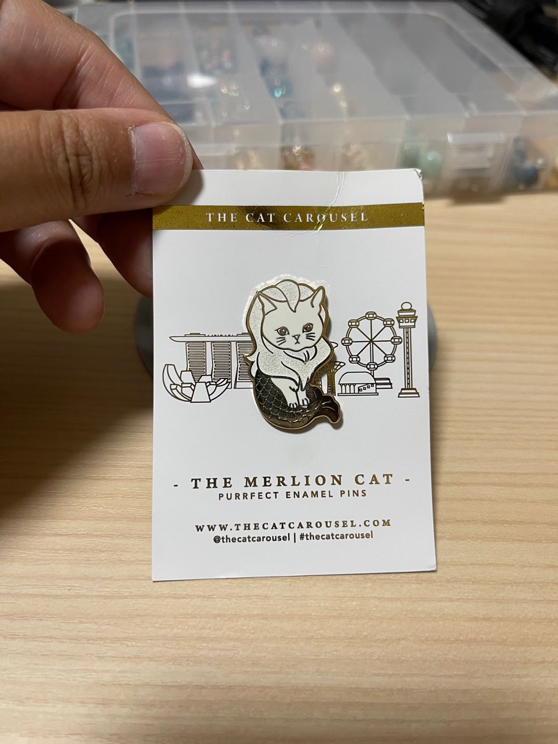 The Cat CAROUSELL The Merlion Cat, Hobbies & Toys, Memorabilia ...
