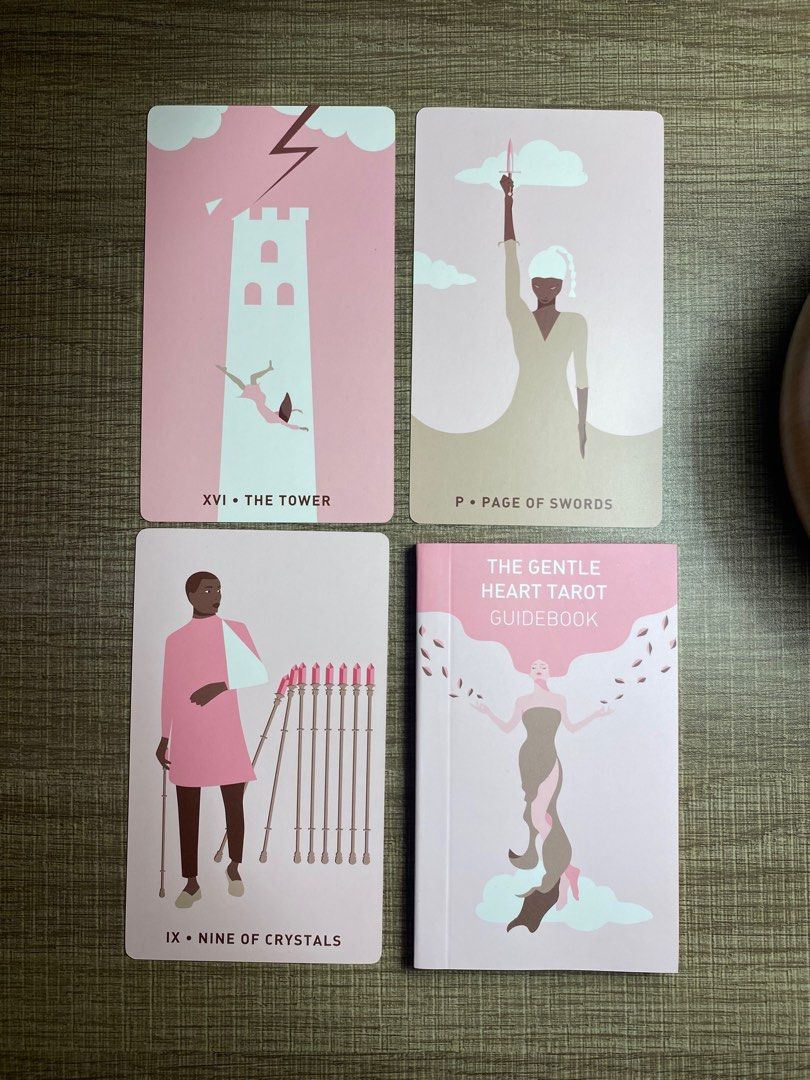 THE GENTLE HEART TAROT DECK & GUIDEBOOK, Hobbies & Toys, Toys & Games ...