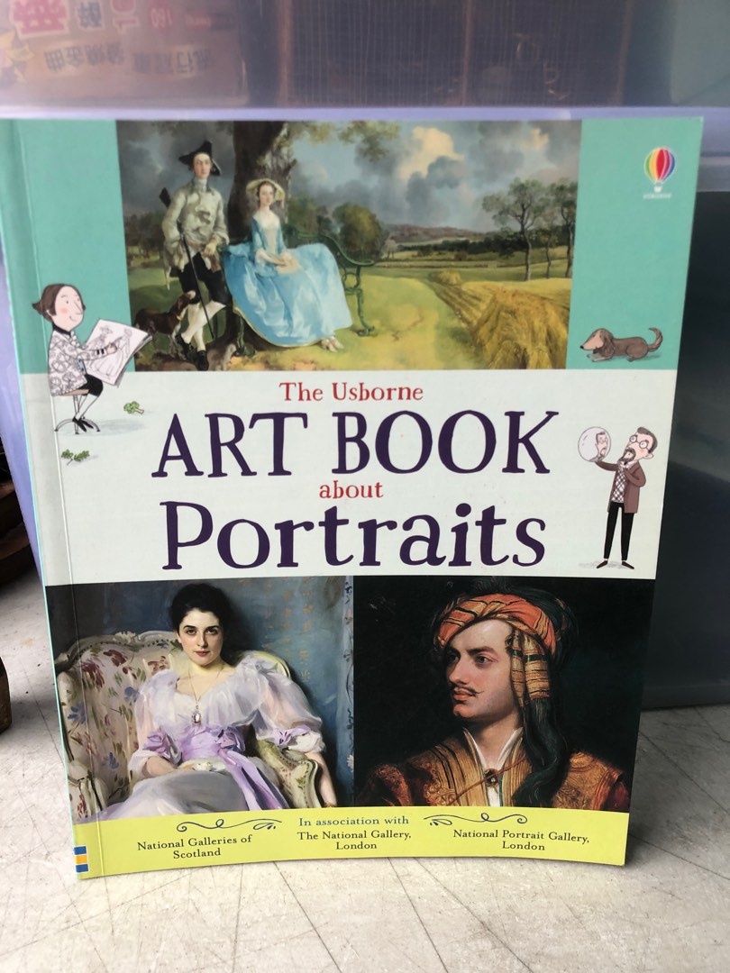 The Usborne Artbook About Portraits by Rosie Dickins 2017 on Carousell