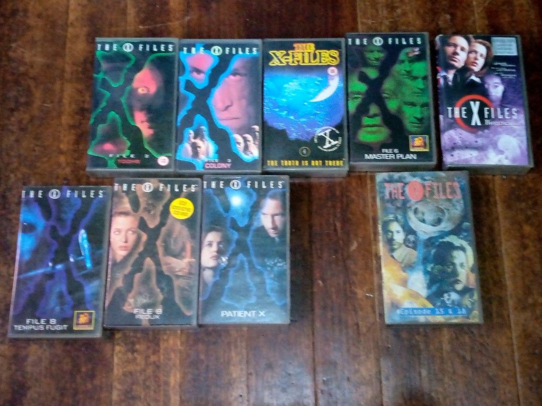 The X Files VHS Tape, Hobbies & Toys, Memorabilia & Collectibles ...