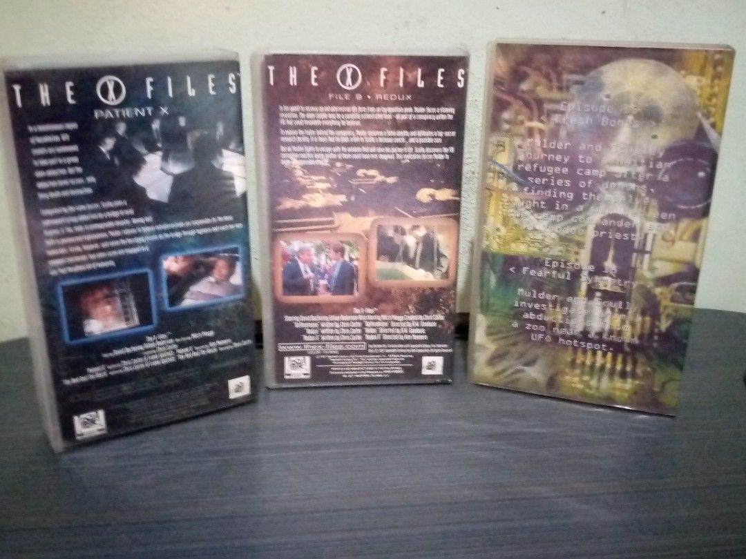 The X Files VHS Tape, Hobbies & Toys, Memorabilia & Collectibles ...