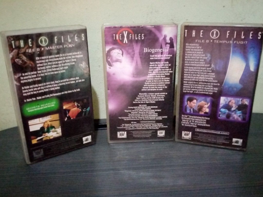 The X Files VHS Tape, Hobbies & Toys, Memorabilia & Collectibles ...