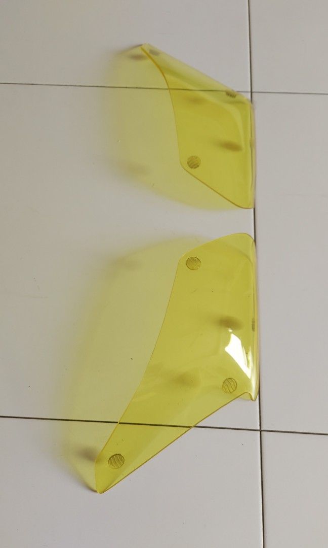 Tmax 530 yellow headlight protectors, Motorcycles, Motorcycle ...