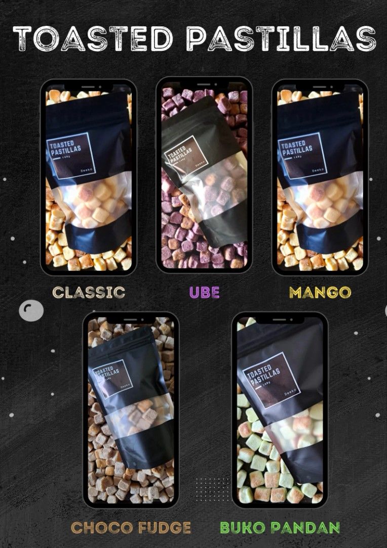 Toasted Pastillas with different flavors, Food & Drinks, Local Eats on ...