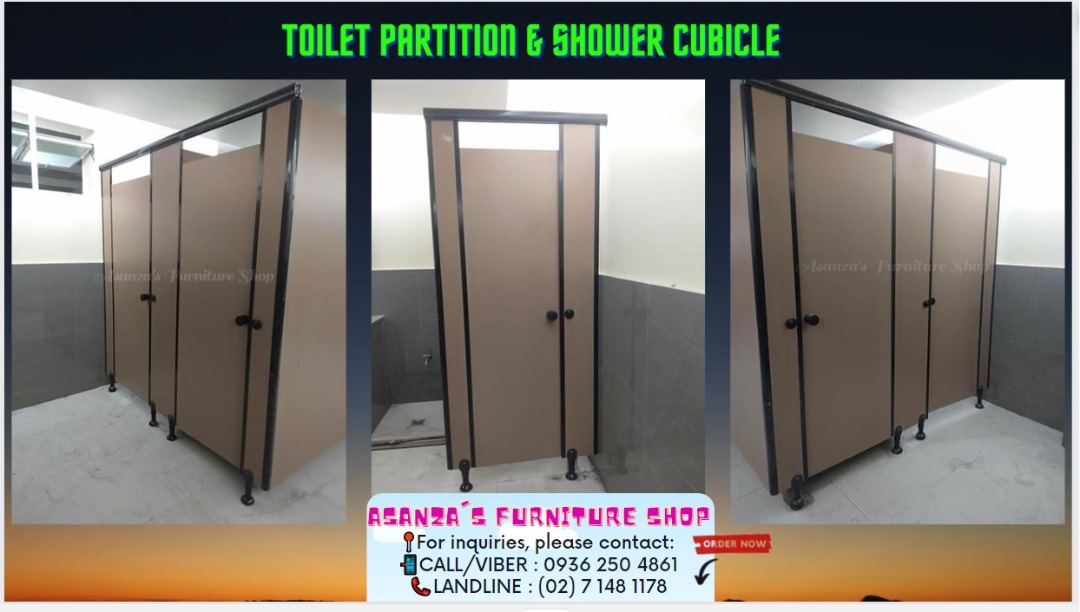 Toilet Partition | Solid Phenolic | Factory Price, Furniture & Home ...