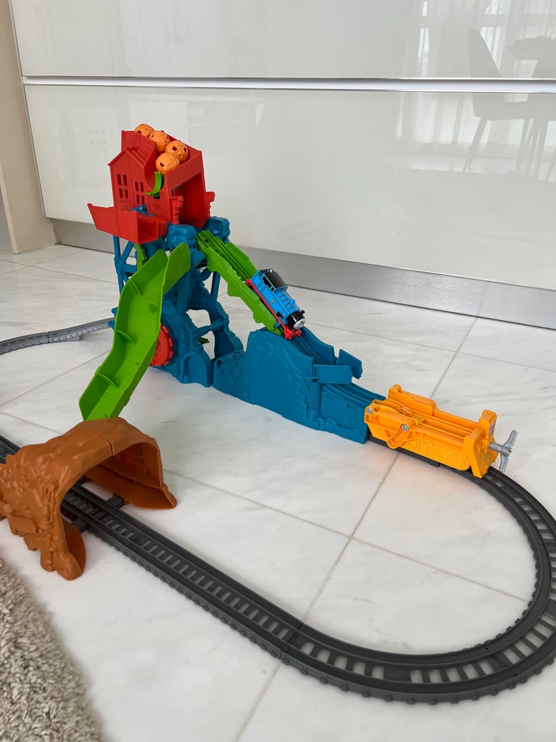 Tomas and friends cave collapse set, Babies & Kids, Infant Playtime on ...