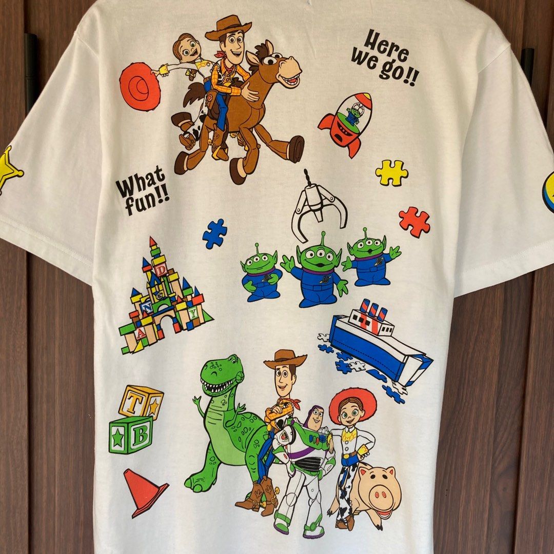 Toy Story Main Characters, Men's Fashion, Tops & Sets, Tshirts & Polo ...