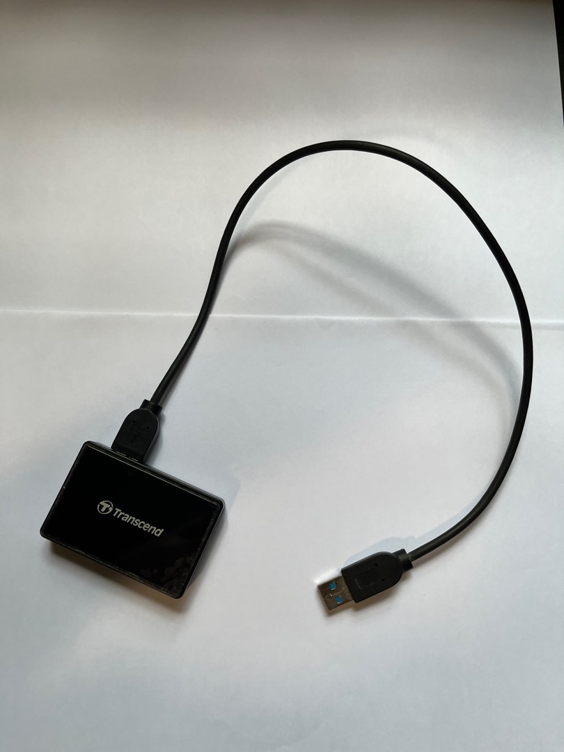 Transcend USB3.1 Multi Card Reader TS-RDF8K2, Computers & Tech, Parts ...