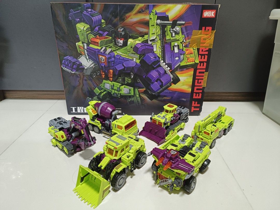 Transformers NBK Devastator, Hobbies & Toys, Toys & Games on Carousell