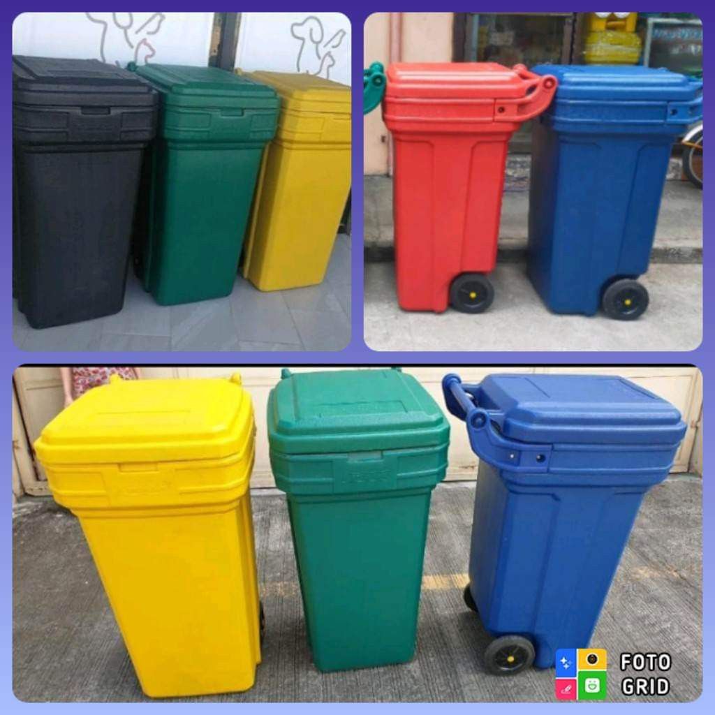 trashbin with wheels 150liters and 250liters, Furniture & Home Living ...
