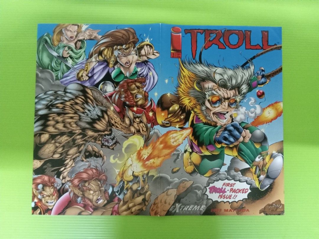 Troll #1 ( Jeff Matsuda - Cover Art ) Image Comics, Hobbies & Toys ...