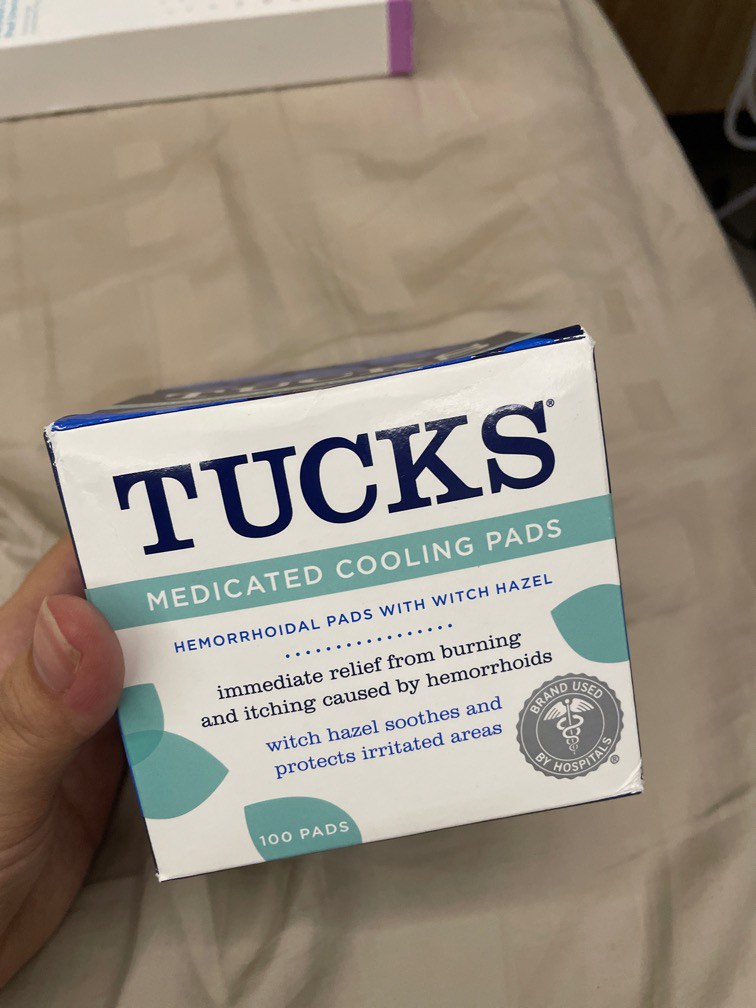 Tucks Medicated cooling pads, Health & Nutrition, Braces, Support ...
