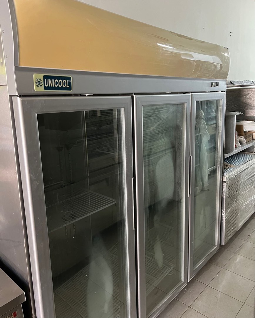 Unicool brand, 3 Glass Door Chiller, TV & Home Appliances, Kitchen ...