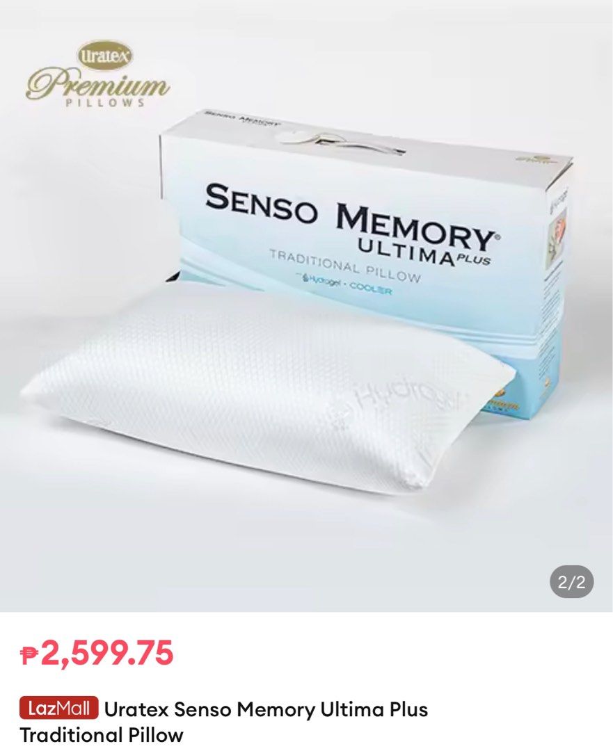 Uratex Senso Memory Ultima, Furniture & Home Living, Bedding & Towels ...