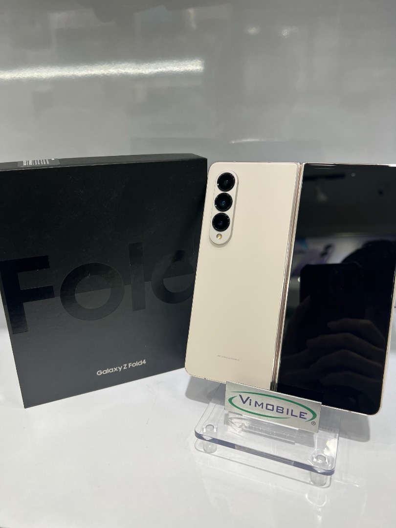 Used Galaxy Z Fold 4 5G 256GB Beige, Mobile Phones & Gadgets, Mobile ...