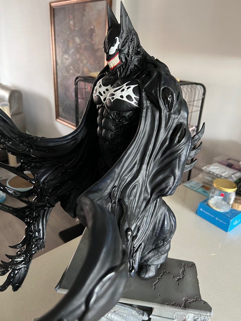 Venomised Batman Statue (Customised 1/4 Scale), Hobbies & Toys, Toys ...