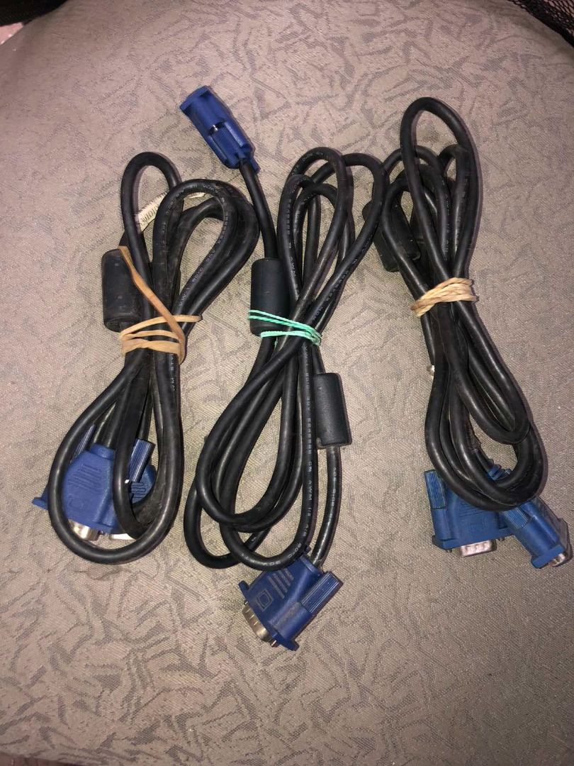 VGA CORD, Computers & Tech, Parts & Accessories, Cables & Adaptors on ...