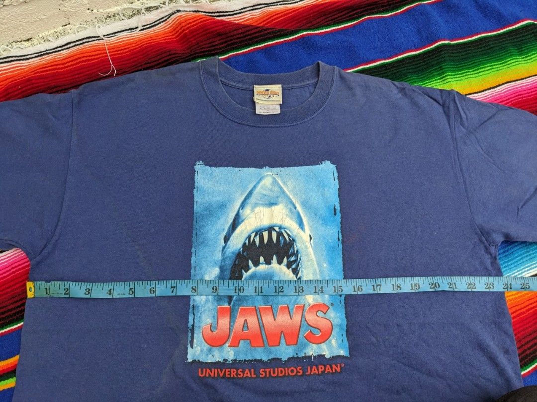 Vintage 90s movie Jaws universal studio, Men's Fashion, Tops & Sets ...