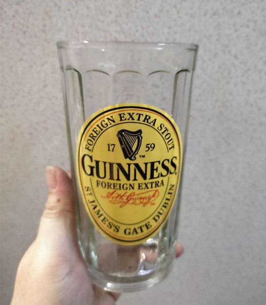 Vintage Collection Guinness 300ml beer glass, Furniture & Home Living ...