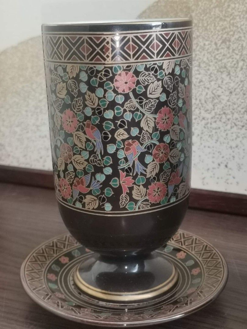 Vintage excelent tall tea cup duo 3 sets on Carousell