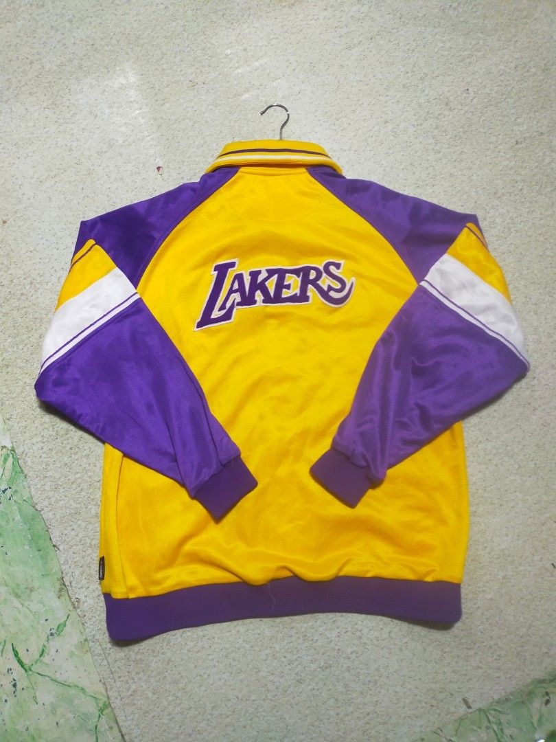 Vintage retro Lakers Warmup jacket, Men's Fashion, Coats, Jackets and ...