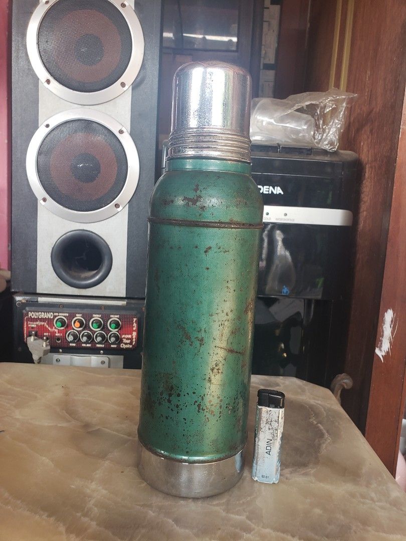 vintage termos air antik stanley super vac made in usa utuh, Antik ...
