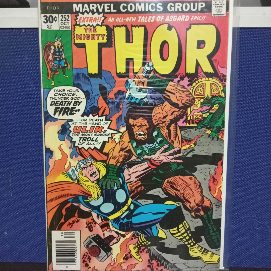 Vintage Thor #252 Comics, Hobbies & Toys, Books & Magazines, Comics ...